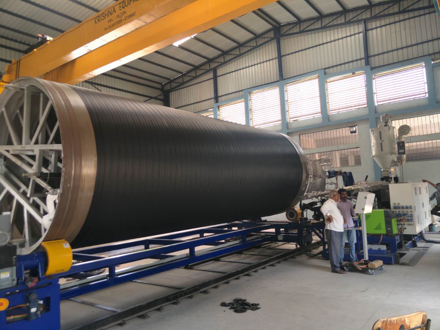 HDPE/PP Helically Wound Spiral Tanks Machine - Buy HDPE spiral tank, PP ...